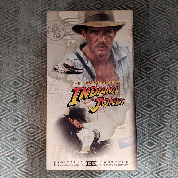 Other | Indiana Jones Box Set Vhs Bonus Young Indiana Jones Chapter 18 ...
